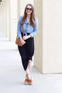 Alternative Way to Style a Maxi Dress