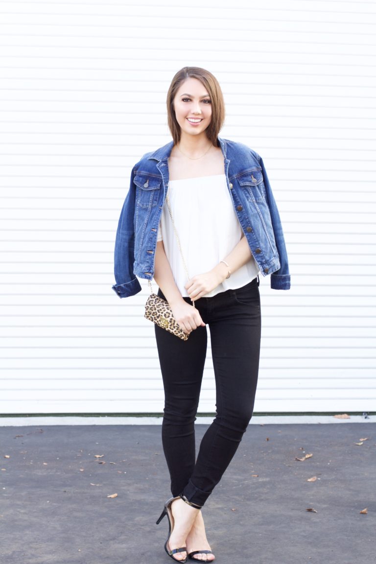 Two Ways to Style a Denim Jacket for Summer