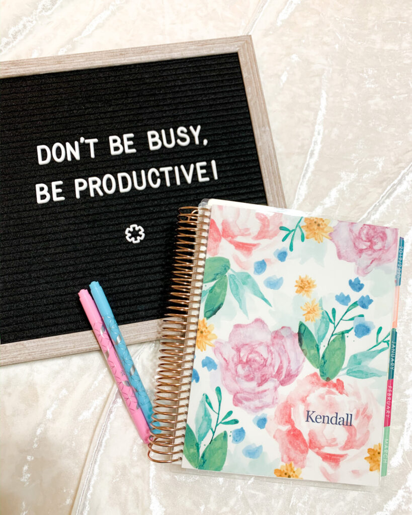 Erin Condren LifePlanner 2020 Setup - My Styled Life | OC Influencer